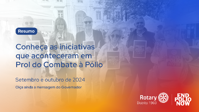 INICIATIVAS PÓLIO - set e out 2024 :: rotary1960